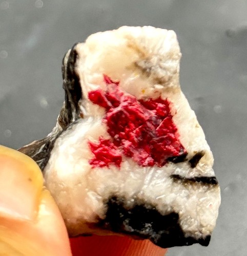 19g Natural Infrequent Red Vermilion Cinnabar Mineral Specimen | eBay