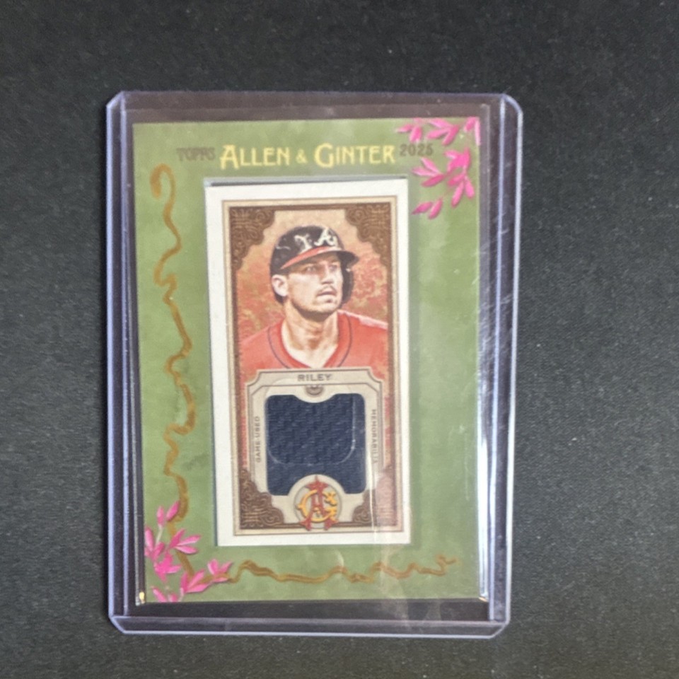 Topps Allen & Ginter 2025 MLB RIPPED Card & Relic Lot of 4. THEY ARE ...