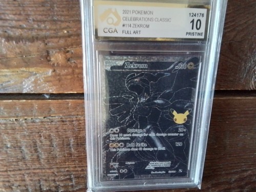 Pokemon Cards promo sr v ar zekrom gx vmax secret 114/114 ex graded art ...