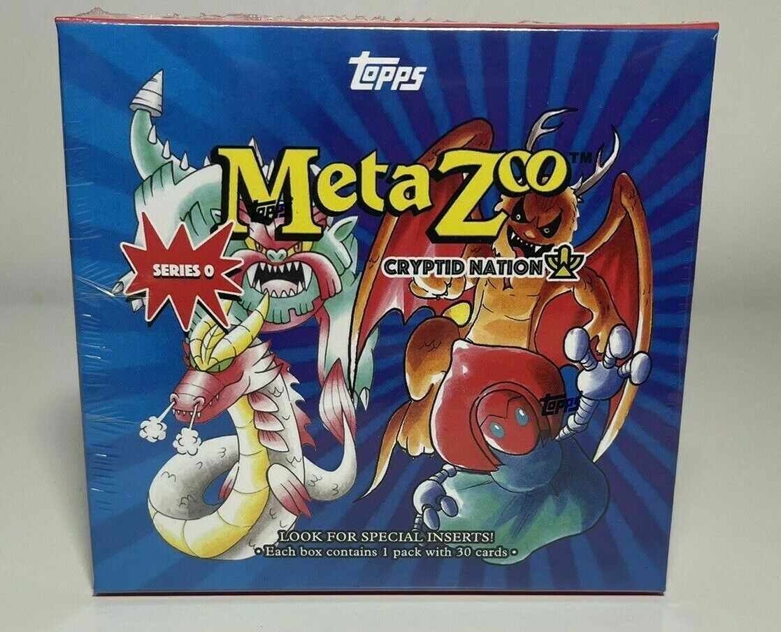 2021 Topps MetaZoo Cryptid Nation Series 0 30 Card Pack Box SEALED NEW ...