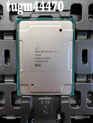 Intel Xeon GOLD 5220R cpu processor 24-core 2.20GHZ 35.75MB 150W ...