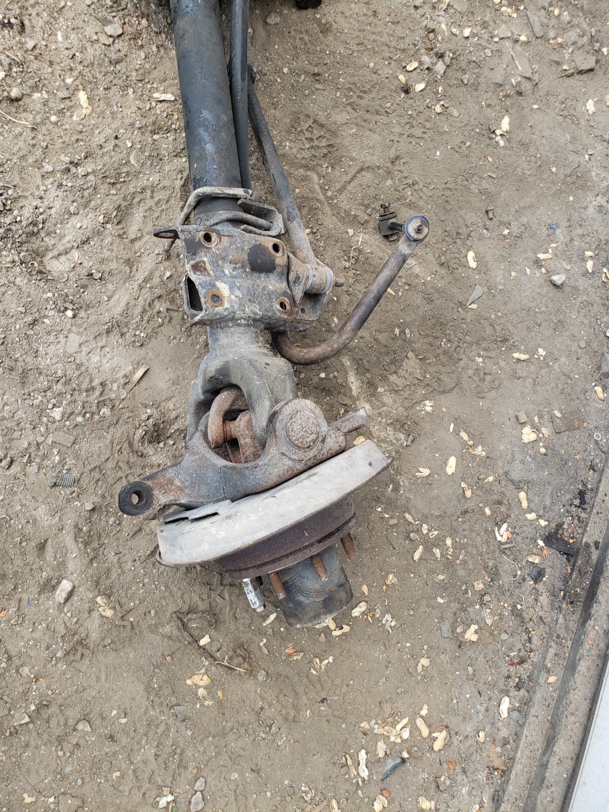 1992-1997 Ford F-250 F-350 Dana 60 straight Front Axle Assembly 4x4 OBS ...