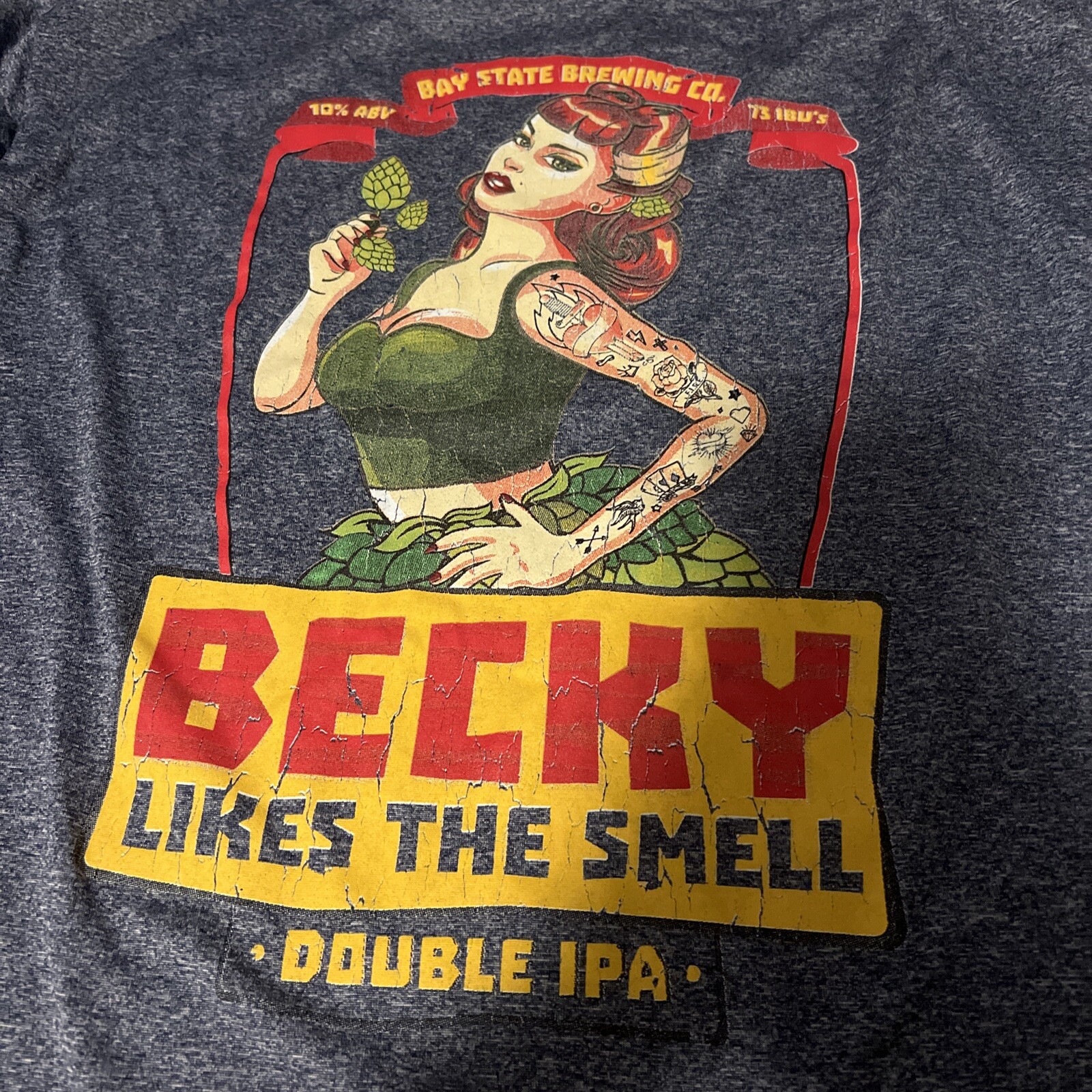 Bay Bridge Brewing Beer t-shirt Mens Size M | eBay