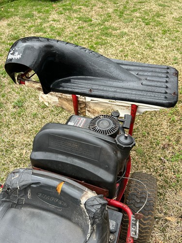 Snapper rear engine rider bagger grass catcher Frame n plastic cover ...