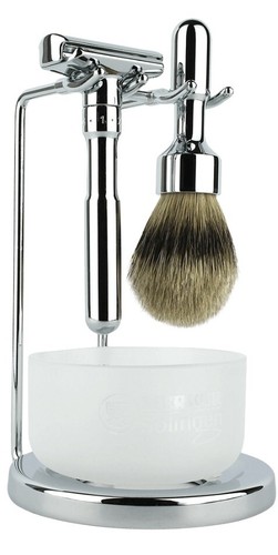 Merkur Futur Polished Chrome 4-Piece Shaving Set (90 751 001) NEW | eBay