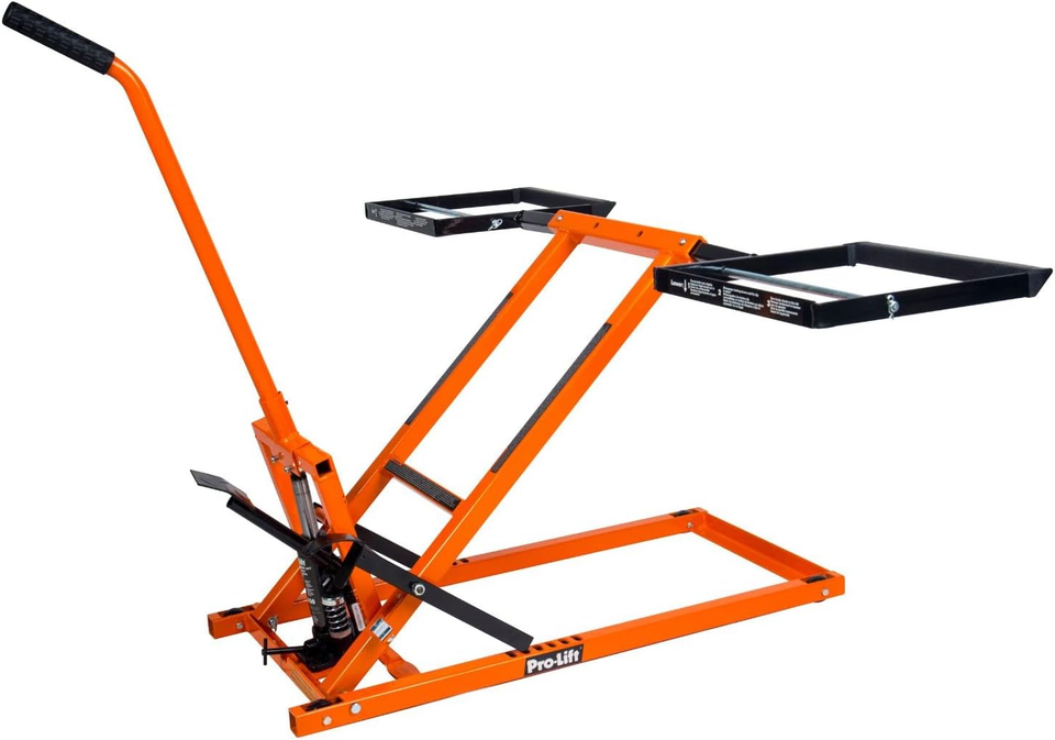 Lawn Mower Lift Jack - 350 Lbs Capacity for Tractors and Zero Turn Lawn ...