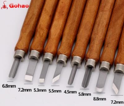 12x BRAND NEW STEEL WOOD TURNING LATHE TOOLS CHISEL GOUGE HANDLES ...