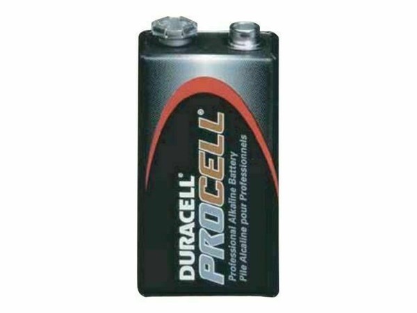Duracell Procell 9V Alkaline Battery - Pack of 12 (PC1604BKD) for sale ...