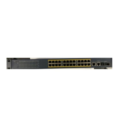Nashe SW24-Hi-P - Switch switch 24 porte 10/100 Mbps PoE 2 Gigabit Upli ...