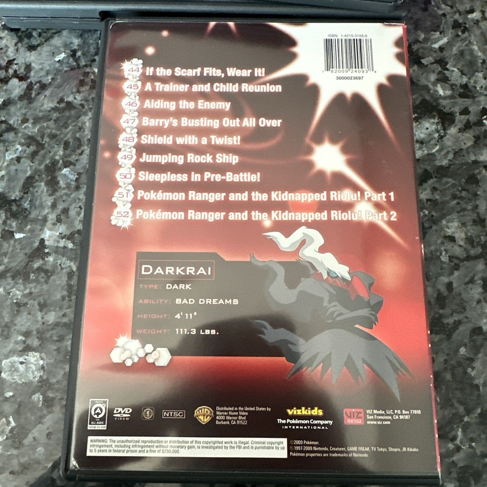 Pokemon DP Battle Dimension Box Set 2 & 3 DVD | eBay