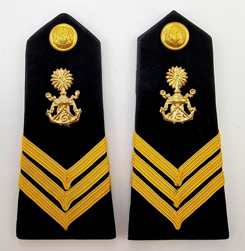 Cambodia Military Navy Master Chief Petty Officer Shoulder Boards Mark ...