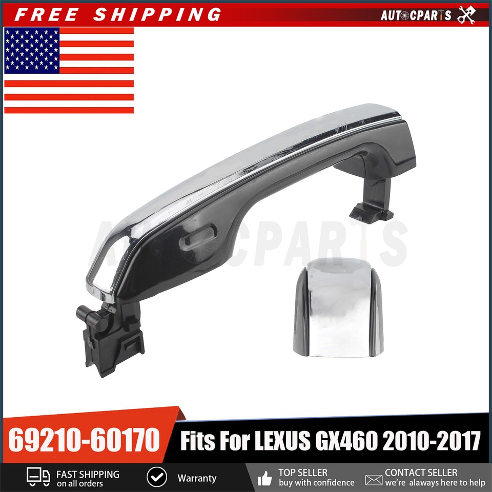 For Lexus GX460 2010-2017 Outside Door Handle Left Right + Cap 69210 ...