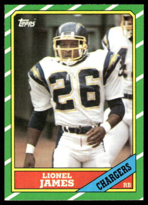 1986 Topps #232 Lionel James | eBay