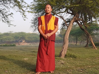 5 Piece Complete Tibetan Buddhist Monk Robe,Spiritual Buddhist ...