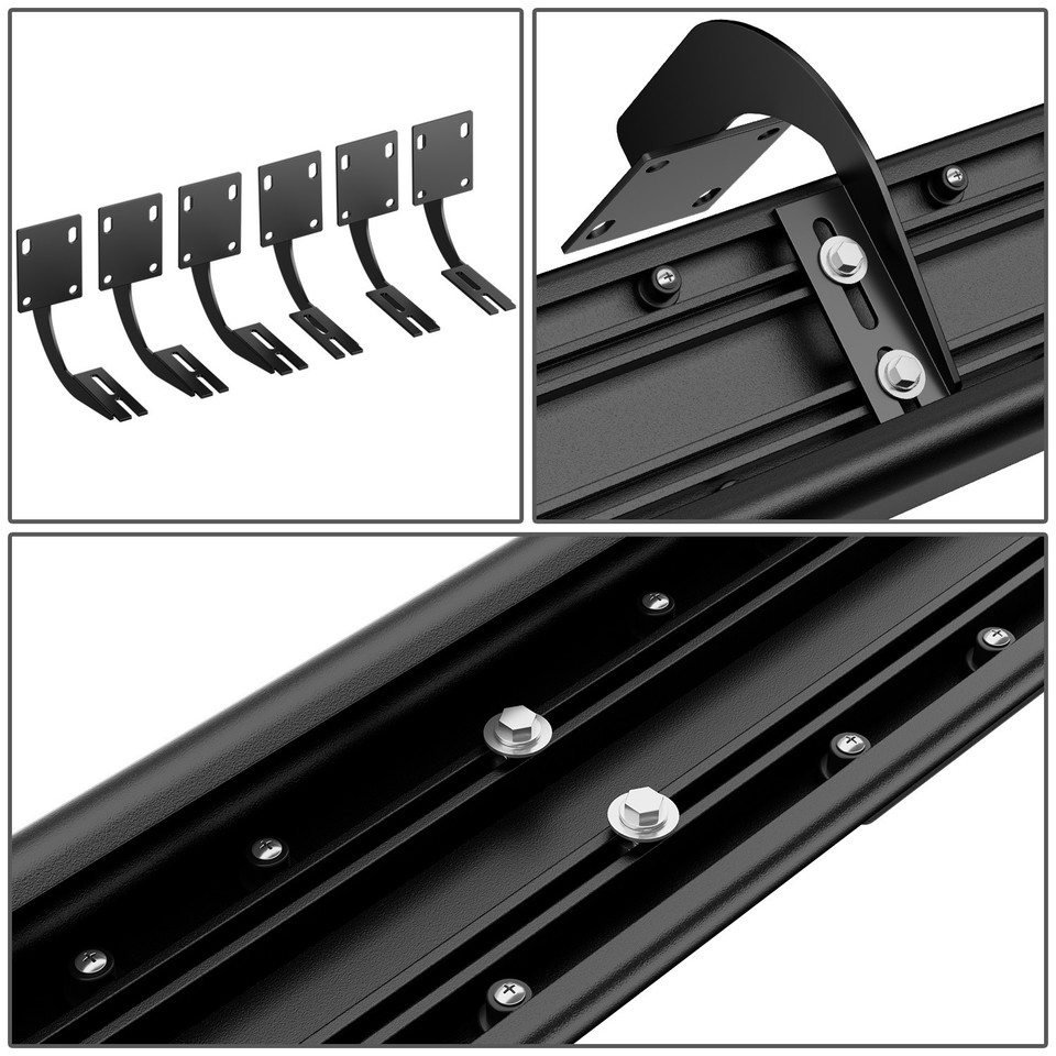 1999-2016 Ford Super Duty Crew Cab 6" Running Boards Side Step Nerf Bar ...