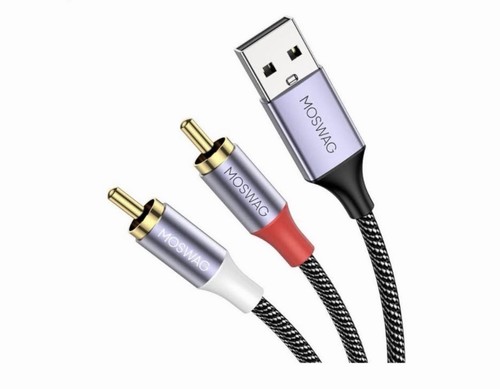USB Type-C to 2 RCA Male Stereo Audio Cable USB-C 600609600221| eBay