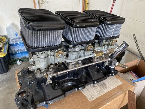 Tri Power Set Up. For SBC | eBay