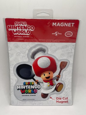 Universal Epic Universe Super Nintendo World Chef Toad Die Cut Magnet ...