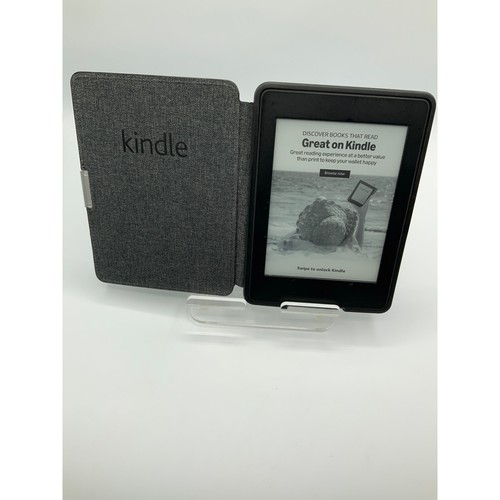 Kindle Paperwhite 7th Generation, 4GB, Blk., Bundle Comes With A Case ...
