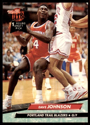 1992-93 Fleer Ultra Dave Johnson Basketball Cards #198 | eBay