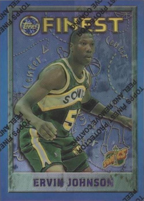 1995-96 Topps Finest - Ervin Johnson #18 Refractor for sale online | eBay