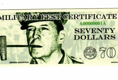 LAST ONE!!!! $70 (LOW SERIAL)!!!"(MILITARY FEST) A000000001A LAST ONE ...