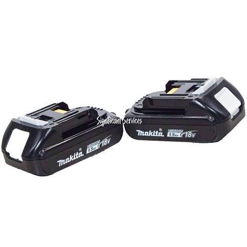 2 New Makita BL1815N 18V 1.5Ah Cordless Compact Li-Ion Battery Pack ...