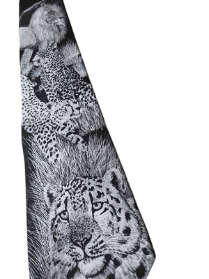 Vintage WWF Workd Wildlife fund lions and tigers 100% silk tie | eBay