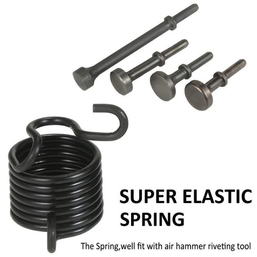 6Pcs Smoothing Pneumatic Air Hammer Pneumatic Chisel Bits w/ Spring ...