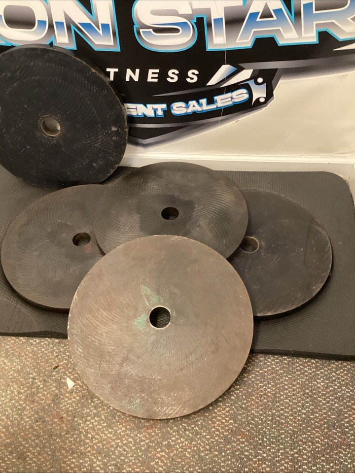 York Barbell Milled, Vintage, Olympic Weight Plate 45lb (Rare, Vintage ...