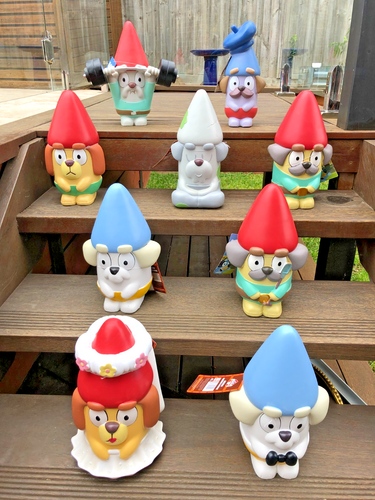 Bluey Garden Gnomes Hammerbarn Bunnings Full Set all 9 with Tags | eBay ...