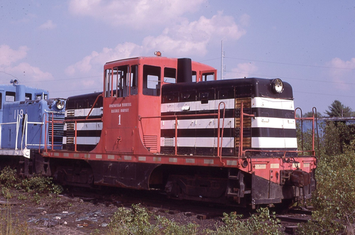 Springfield Terminal 44 ton GE # 1 @ N Billerica, MA April 1983 | eBay