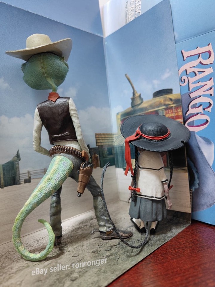 Hottoys Rango Johnny Depp Authentic Figure, HT Deluxe Edition Set | eBay
