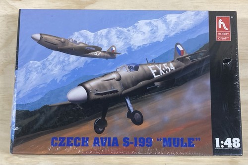 Hobby Craft Czech AVIA S-199 "MULE" 1:48 Aircraft Plastic Model Kit New ...