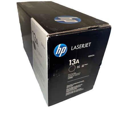 HP 13A Q2613A Black Original Toner Cartridge 808736420389| eBay