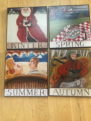 Nancy Thomas, Art, Seasons - 1994. Very good condition. | eBay