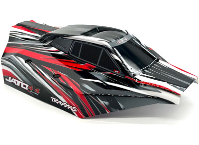 Fits Traxxas Jato 4x4 BL-2s BODY Shell (RED) w/clipless mounts (90154-4 ...