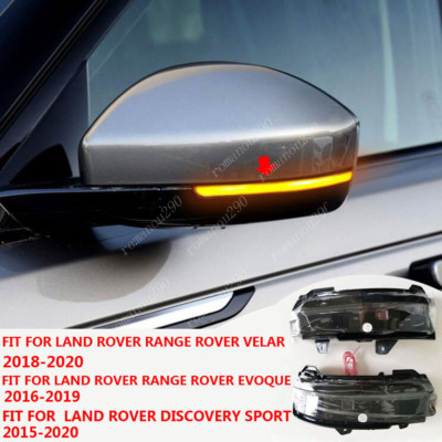 LED Rear View Mirror Turn Signal Light For Land Rover Range Rover Velar ...