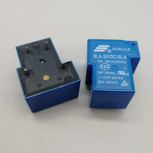 2PCS SONGLE SLA-24VDC-SL-A Power Relay 4-Pin 30A 250VAC | eBay