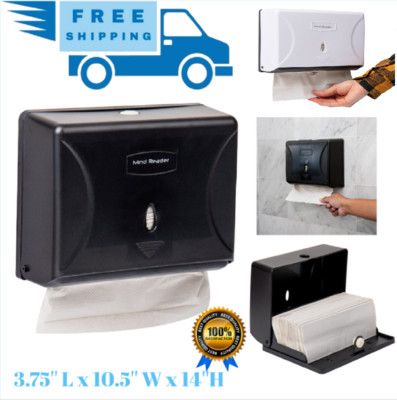 Hand Paper Towel Dispenser Wall Mount Touchless Commercial Folded ...