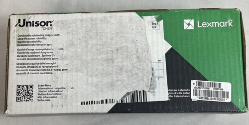 Lexmark 56F1000 Black Return Program Toner Cartridge for sale online | eBay