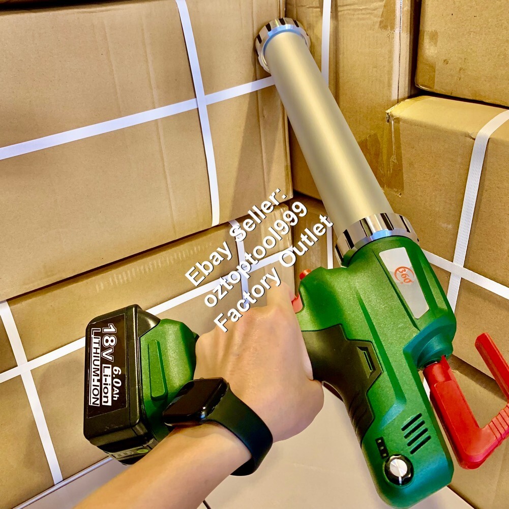 Cordless Caulking Gun Sealant Guns 300/600ML Silicon For Makita 18V ...