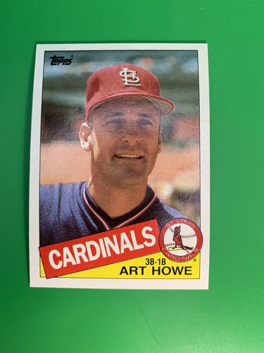 1985 Topps Art Howe #204 St. Louis Cardinals | eBay