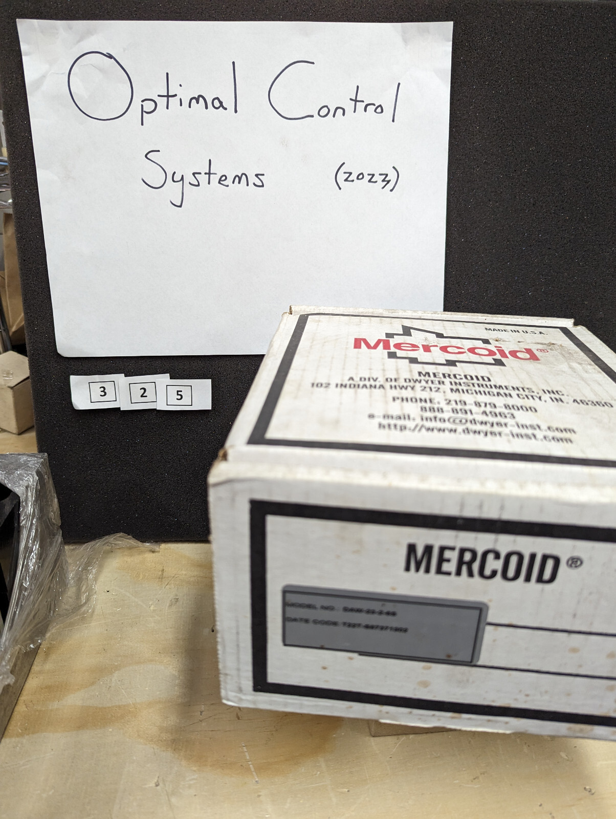 Mercoid Control tube pressure switch DA series DAW-23-2-6S | eBay