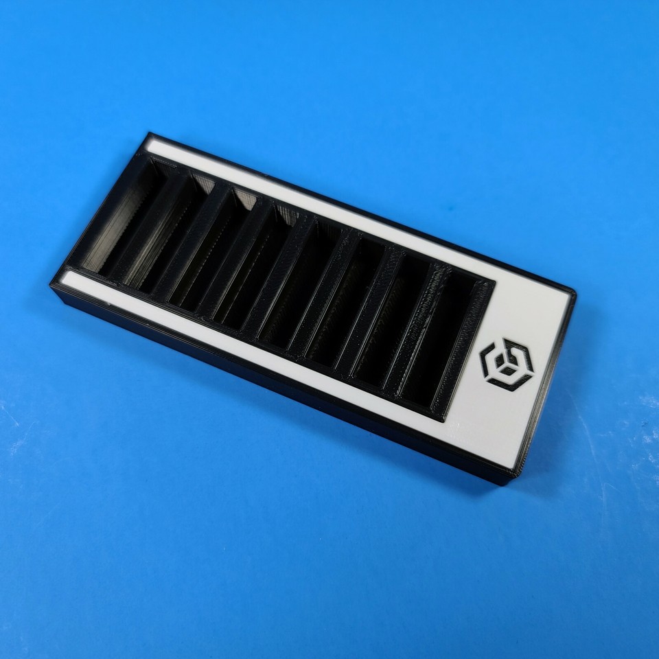 Custom GameCube Memory Card Holder Organizer Storage Tray 3D Printed ...