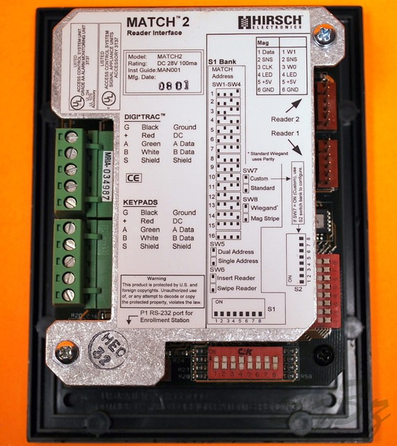 Hirsch Electronics Match 2 MRIB Reader Interface 4 Units for sale ...