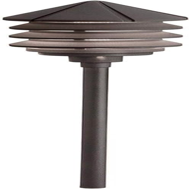 15205AZT Six Groove Path & Spread 1-Light 120V, Textured Architectural Bronze 7445015227234 | eBay