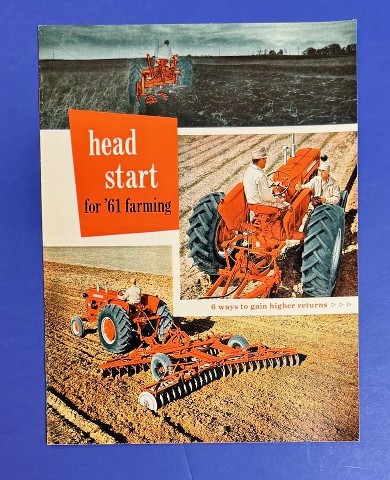 Allis Chalmers 1961 Brochure Excellent Condition | eBay
