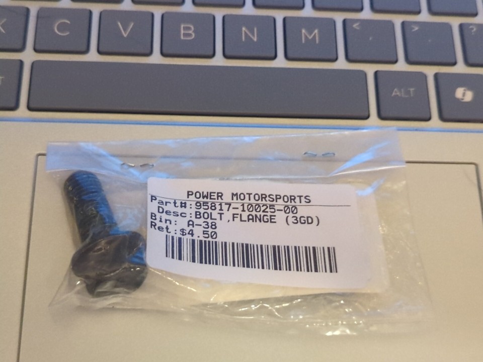 Yamaha Banshee Blaster Warrior YT125 YZF600 Flange Bolt 95817-10025 | eBay