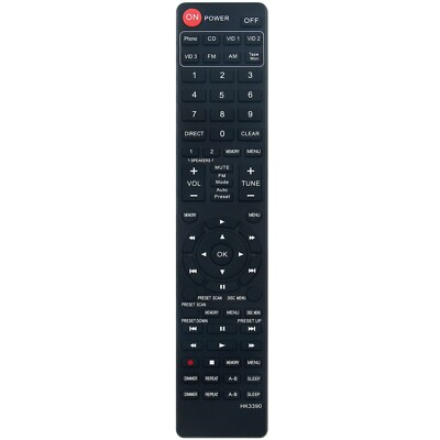 New Replace Remote Control for Harman Kardon Stereo Receiver HK3390 ...